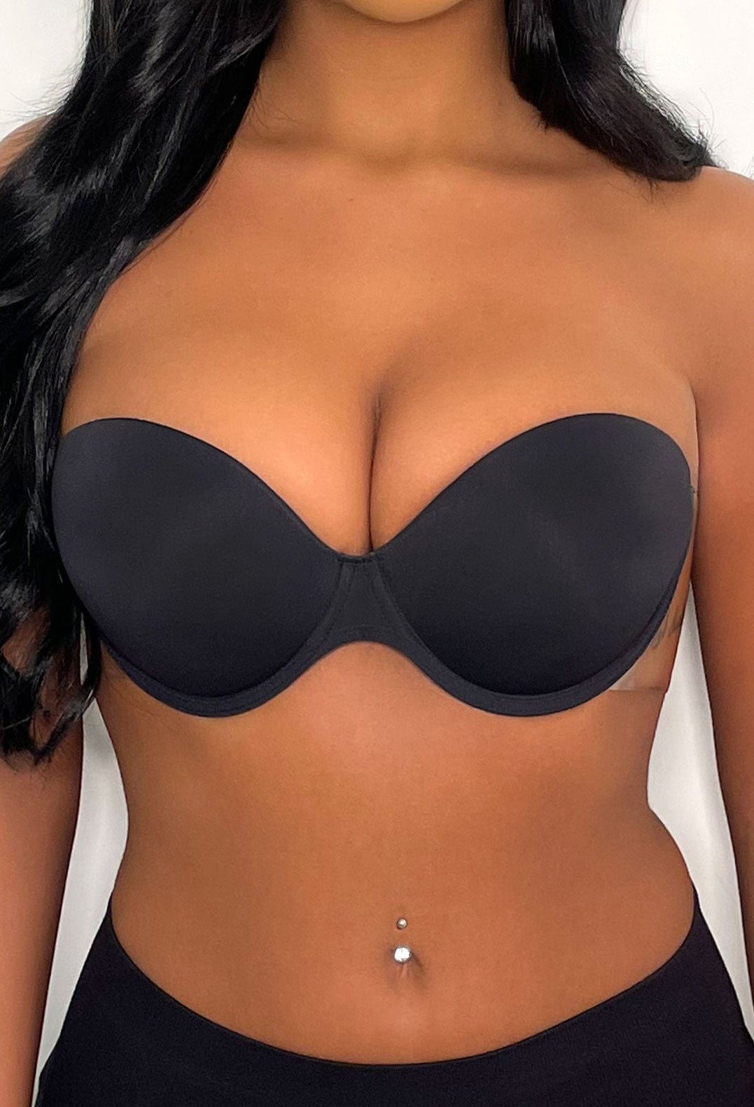 Limitless Black Stick On Bra | Pink Boutique