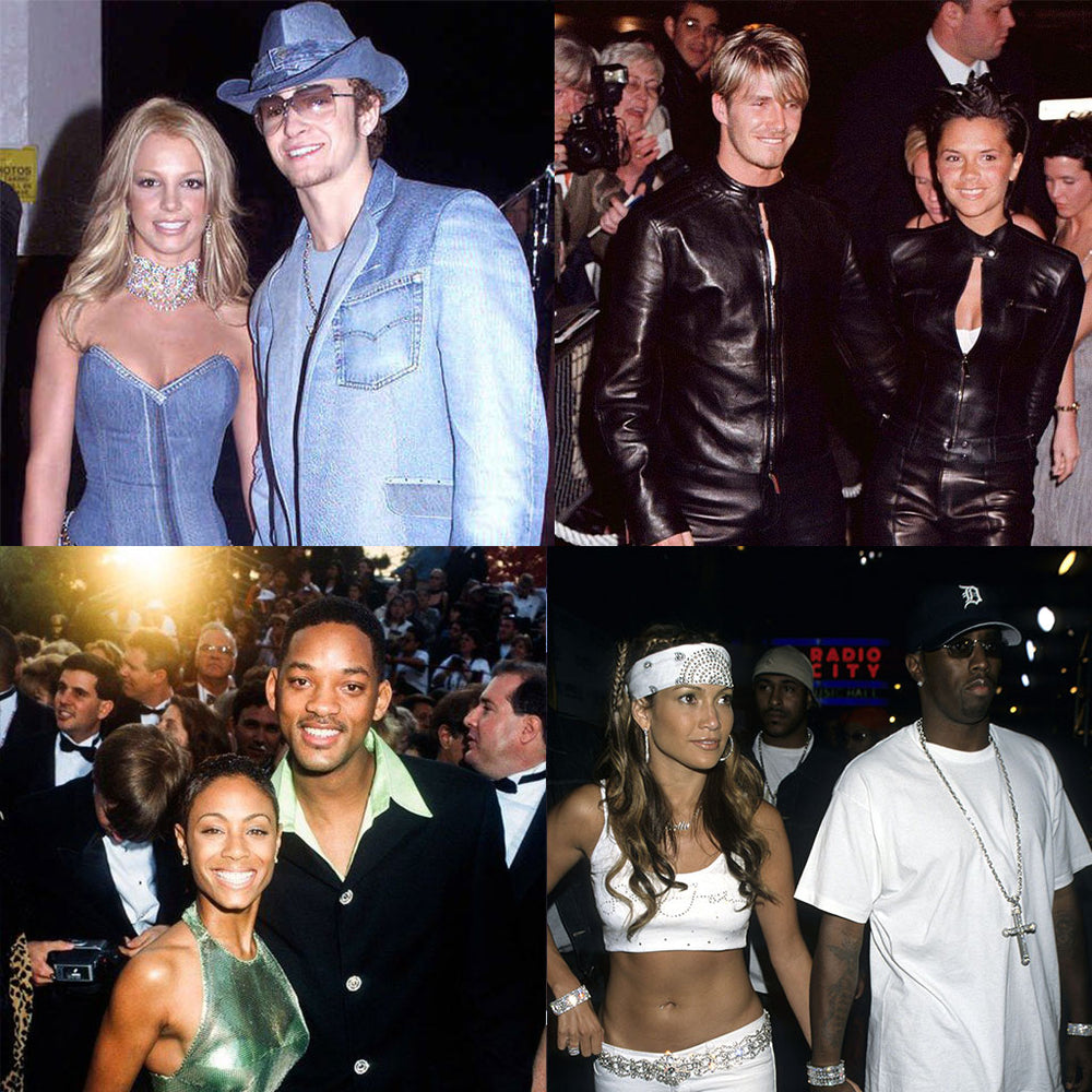 The Most Iconic Celebrity Couple Outfits Ever | Famous Couples | Pink ...